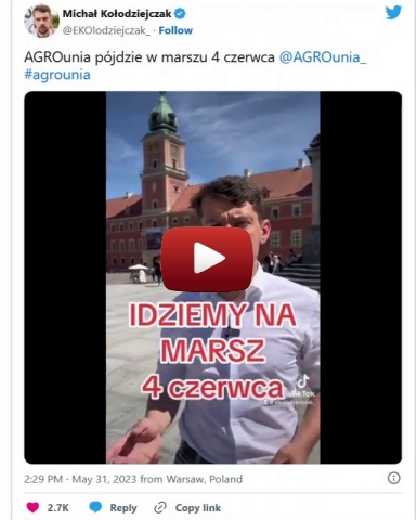 W solidarnosci sila, rolnicy razem na protestach 4 czerwca. - wiocha.pl ...