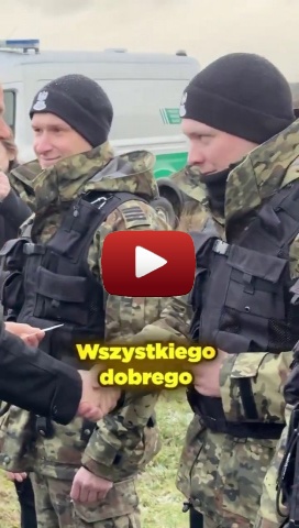 Piszecie, że Nawrocki spędził wigilię z żołnierzami na granicy ...