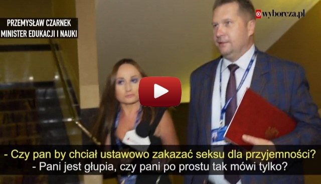 Oto dlaczego uważam że minister czarnek miał ciężki uraz glowy ... Oto dlaczego uważam że minister czarnek miał ciężki uraz glowy ...